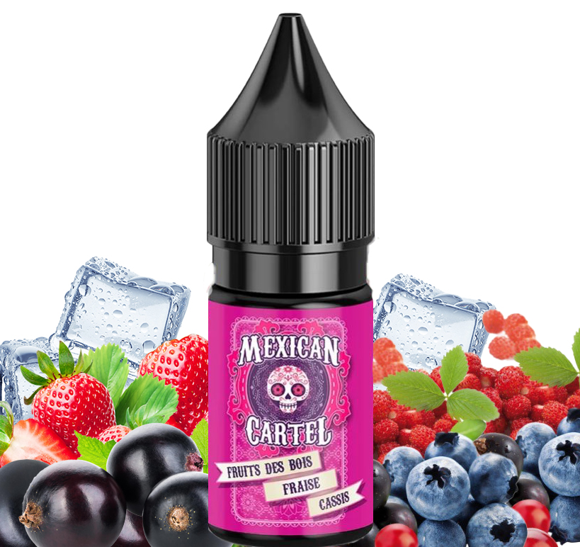 Concentré Fruits des bois, Fraise, Cassis mexican cartel 10 ml, DIY ...
