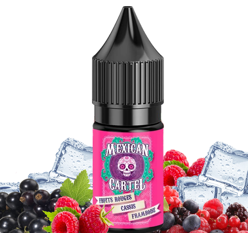 Concentré Fruits rouges, Cassis, Framboise mexican cartel 10 ml, DIY ...
