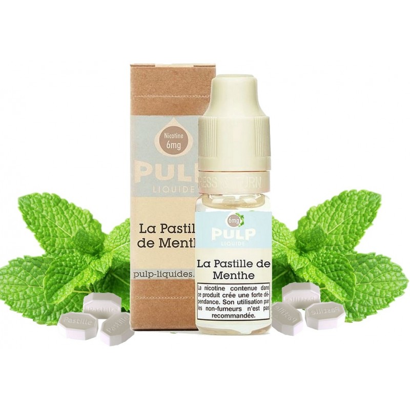 La pastille de menthe 10ml alfaliquid, eliquide à la menthe fraîche